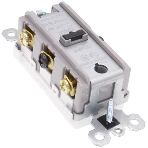 RCD11W - Pass & Seymour RCD11W - Radiant Single-Pole Duplex Rocker ...