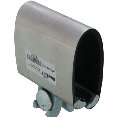 RCS200-300 - Bluefin RCS200-300 - 2" x 3" Stainless Steel Pipe Repair Clamp