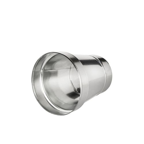 R4X3 - GAF Master Flow R4X3 - 4" to 3" Galvanized Round Reducer, R4X3