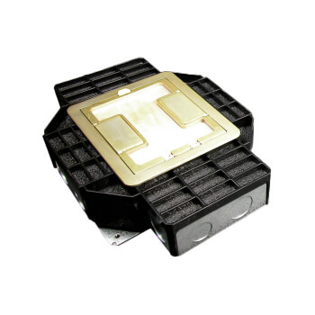 RFB4-CI-1 - Wiremold RFB4-CI-1 - 4-Gang Resource RFB Series Cast Iron ...