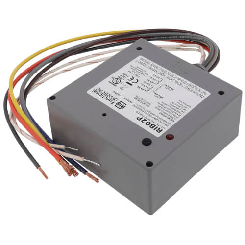 RIB02P - Functional Devices RIB02P - Enclosed Relay 20 Amp DPDT with ...
