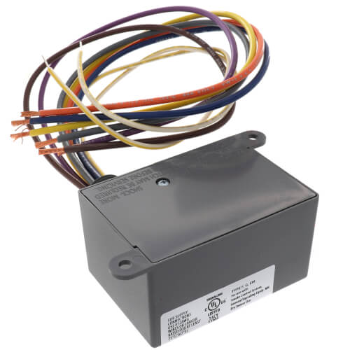 RIB24P - Functional Devices RIB24P - Enclosed Relay 20 Amp DPDT w/ 24 ...