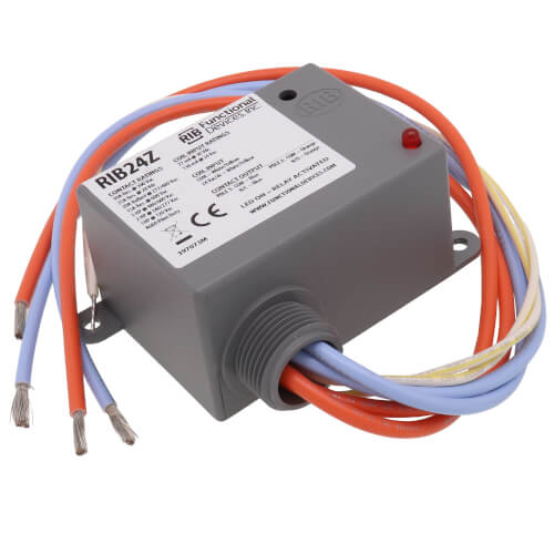 RIB24Z - Functional Devices RIB24Z - Enclosed Relay 30 Amp SPST-N/O ...