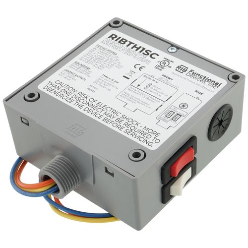 RIBTH1SC - Functional Devices RIBTH1SC - Enclosed Pilot Relay, 10A SPDT ...