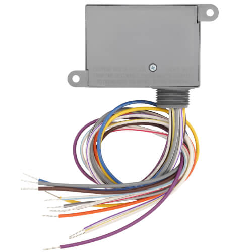 RIBU2C - Functional Devices RIBU2C - Enclosed Relay 10 Amp 2 SPDT ...