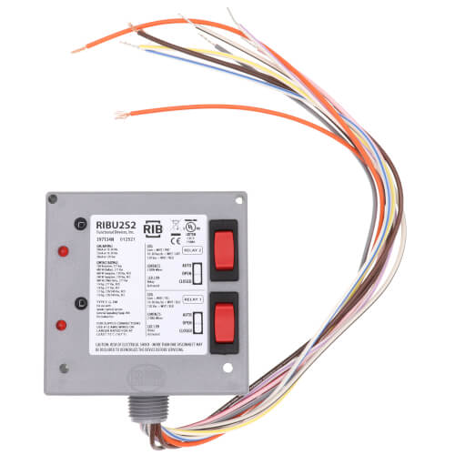 RIBU2S2 - Functional Devices RIBU2S2 - Enclosed Pilot Relay 10 Amp, 2 ...