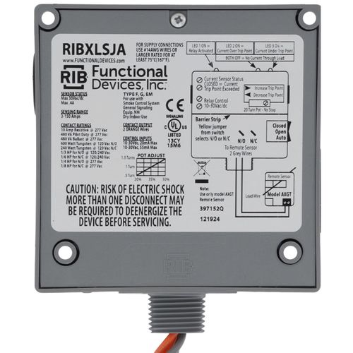RIBXLSJA - Functional Devices RIBXLSJA - Current Switch & Relay ...