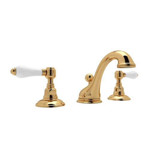 A1408LPULB-2 - Rohl A1408LPULB-2 - Viaggio C-Spout Widespread Bathroom ...