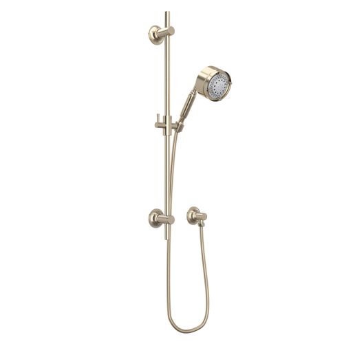 MB2046STN - Rohl MB2046STN - Handshower Set With 24" Slide Bar and 5-Function Handshower (Satin ...