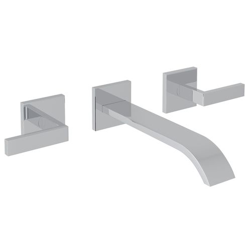 WA721L-APC - Rohl WA721L-APC - Wave 3-Hole Wall Mount Tub Filler w ...