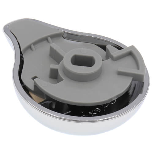 RP28595 - Delta RP28595 - Metal Chrome Temperature Knob And Cover, RP28595