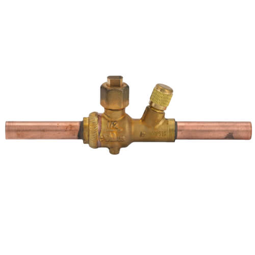 RPBV050 - RLS RPBV050 - 1/2" ODM Ball Valve w/ Schrader Valve ...