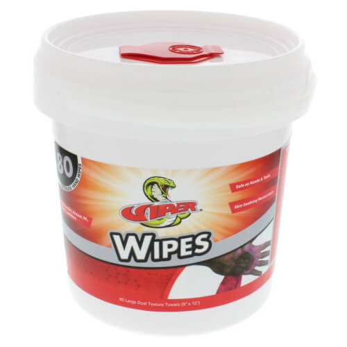 RT600D - Refrigeration Technologies RT600D - 9" x 12" Viper Wipes (80 ...