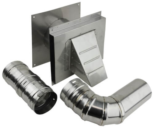 RTG20195 - Rheem RTG20195 - Outer Flue Horizontal Term Kit - 4", RTG20195