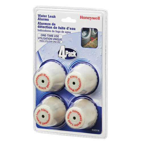 RWD14 - Resideo RWD14 - Single Use Spot Water Leak Alarm (4-Pack)