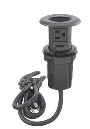 RWSR - Carlon RWSR - Recessed Retractable Pull-Up Receptacle (6 Feet)