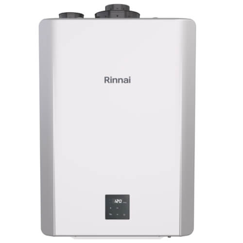 RX130IN - Rinnai RX130IN - RX130IN 130,000 BTU, Condensing Indoor/Outdoor Tankless Water Heater ...