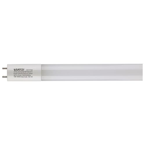 S11744 - Satco S11744 - 14 Watt - 4Ft LED T8 Bulb - 4000K - 347V Canada Only - G13 Base - Type B ...