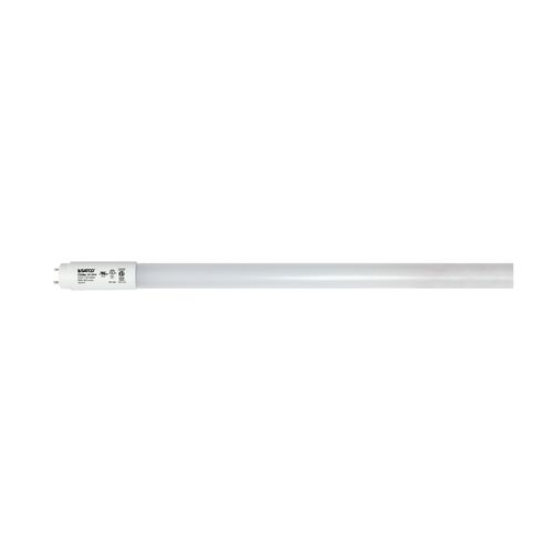S11910 - Satco S11910 - 11.5 Watt T8 LED Bulb - 3000K - Medium Bi Pin base - 50000 Average rated ...