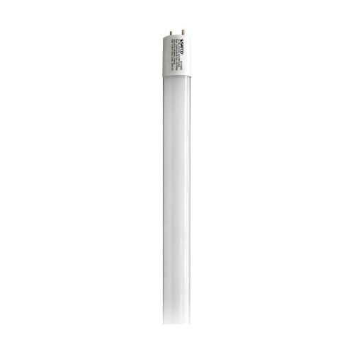 S11993 - Satco S11993 - 14 Watt - 48 Inch - T8 LED Bulb - 3500K - Medium Bi Pin base - 82 CRI ...