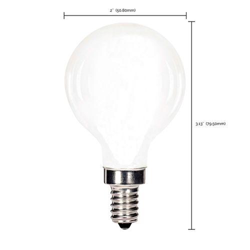 S12101 - Satco S12101 - 5.5 Watt G16 1/2 LED Bulb - Soft White ...