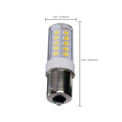 S12139 - Satco S12139 - 4.5 Watt Mini LED Bulb - Bayonet Single Contact ...