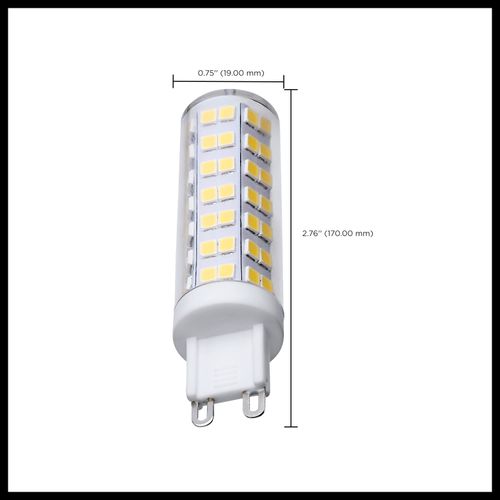 S12332 - Satco S12332 - 6.5 Watt T6 LED Bulb - Clear Finish - G9 Base ...