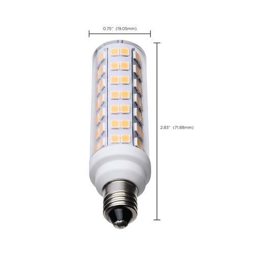 S12338 - Satco S12338 - 6.5 Watt T6 LED Bulb - Clear Finish - E11 Base ...