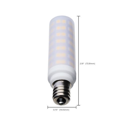 S12349 - Satco S12349 - 6.5 Watt T6 LED Bulb - Frost Finish - E12 Base ...