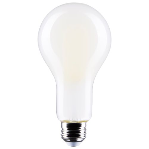 S12452 - Satco S12452 - 21 Watt - A23 LED Bulb - Frost Finish - Medium ...