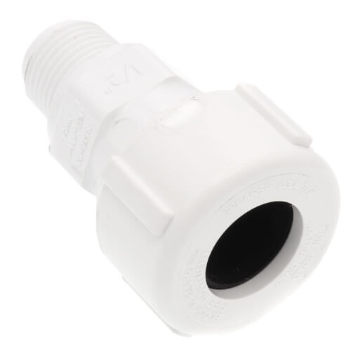 S130-05 - S130-05 - 1/2" PVC Sch. 40 Compression Male Adapter (Buna-N ...