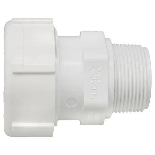 S135-12 - S135-12 - 1-1/4" PVC GripLoc Compression Male Adapter w/ EPDM ...