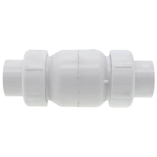 S1720-10 - S1720-10 - 1" PVC Socket Utility Swing Check Valve (White)