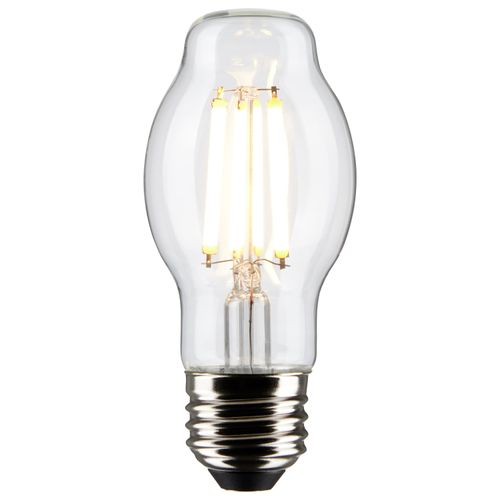 S21334 - Satco S21334 - 8 Watt BT15 LED Bulb - Clear - Medium base - 90 ...