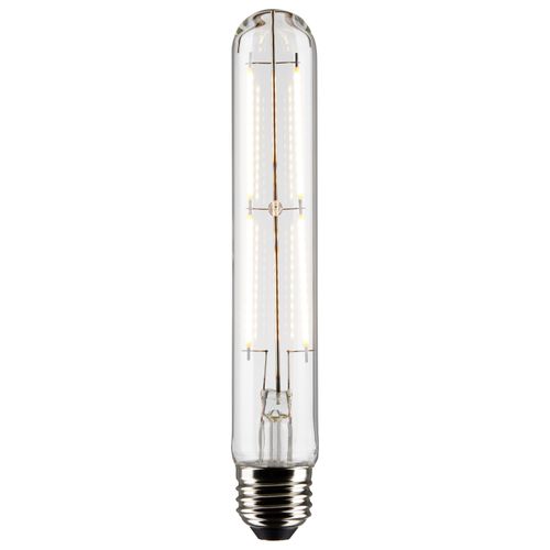 S21355 - Satco S21355 - 8 Watt T9 LED Bulb - Clear - Medium base - 90 ...