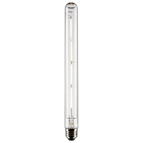 S21359 - Satco S21359 - 8 Watt T9 LED Bulb - Clear - Medium base - 90 CRI - 3000K - 120 Volt (4 ...