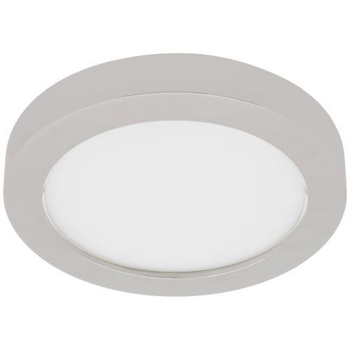 S21527 - Satco S21527 - 13.5 watt 7" Flush Mount LED Fixture 3000K Round Shape Polished Chrome ...