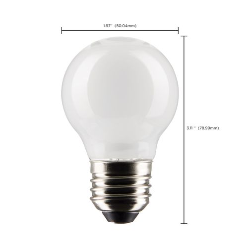 S21878-SATCO - Satco S21878-SATCO - 4.5 Watt G16.5 LED Bulb - White ...
