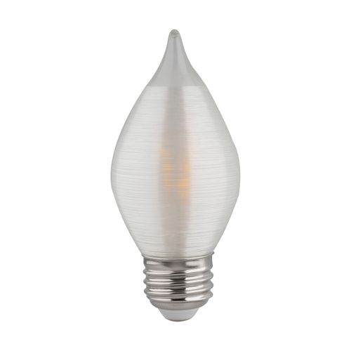 S23413 - Satco S23413 - 4 Watt C15 LED Bulb - Satin Spun - Clear ...