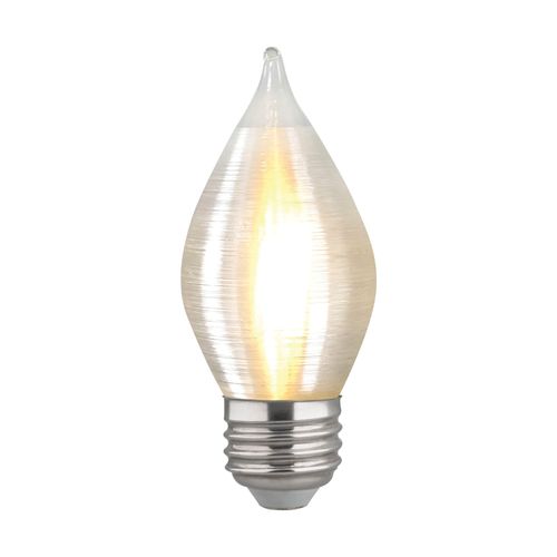 S23413 - Satco S23413 - 4 Watt C15 LED Bulb - Satin Spun - Clear ...