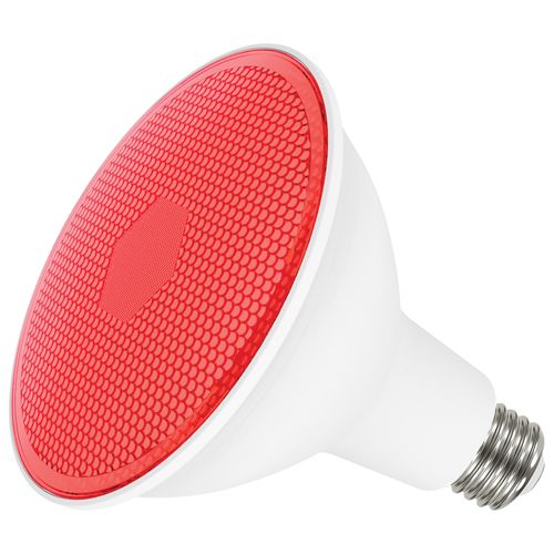 S29480 - Satco S29480 - 11.5 Watt PAR38 LED Bulb - Red - 90 degree Beam ...