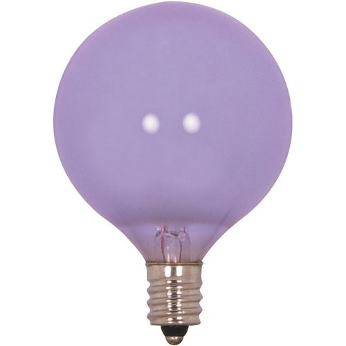 S2974 - Satco S2974 - 40 Watt G16 1/2 Incandescent Bulb - Full Spectrum ...