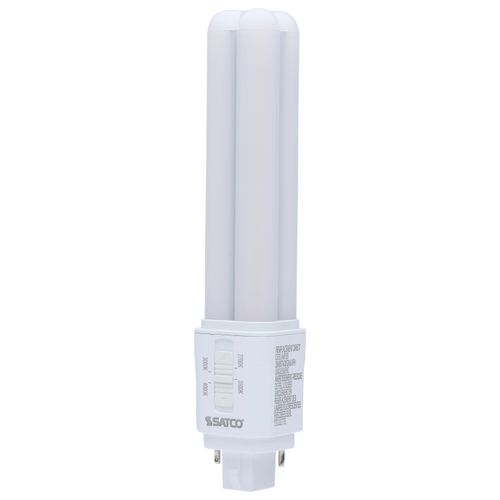 S29855 - Satco S29855 - 9W LED PL, 27K/3K/35K/4K CCT Selectable, G24d ...