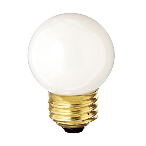 S3968 - Satco S3968 - 40 Watt G17 Incandescent Bulb - Gloss White ...