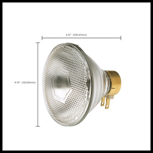 S4801 - Satco S4801 - 65 Watt PAR38 Incandescent Bulb - Clear - 2000 ...