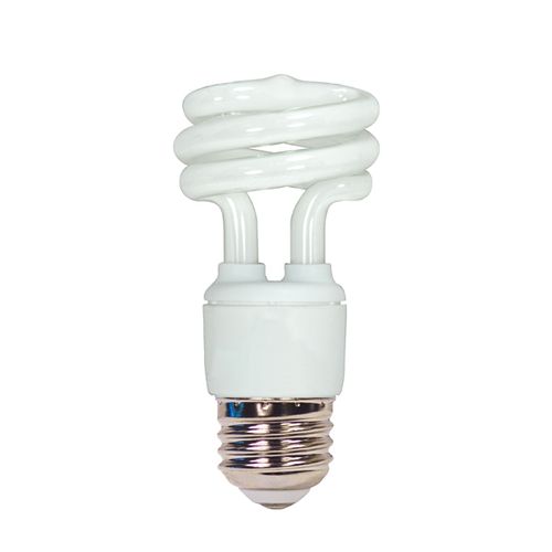 S5507 - Satco S5507 - 11 Watt - Mini Spiral Compact Fluorescent Bulb ...