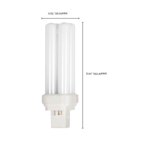 S6020 - Satco S6020 - 22 Watt - pin-based Compact Fluorescent Bulb ...