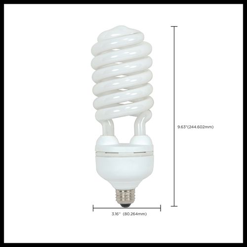 S7338 - Satco S7338 - 55 Watt - Hi-Pro Spiral Compact Fluorescent Bulb ...