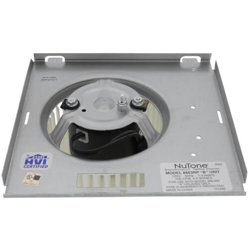 NuTone S97017705, 8663RP Power Unit Fan Assembly - SupplyHouse.com