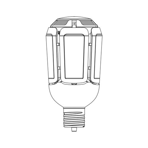 S9752 - Satco S9752 - 60 Watt - LED HID Replacement Bulb - 5000K ...